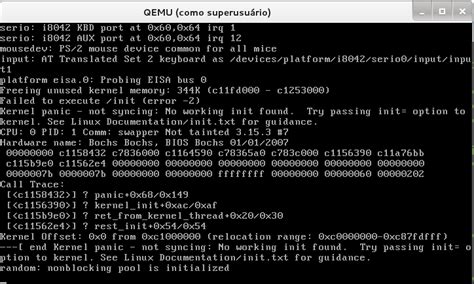 Linux Running Kernel On Qemu Unix Linux Stack Exchange