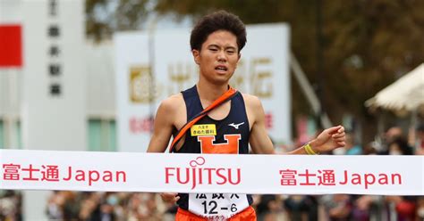 陸上駅伝 法政大が出雲駅伝で過去最高タイの7位 内田隼太が100点の好走いざ箱根路へ 4years 学生スポーツ
