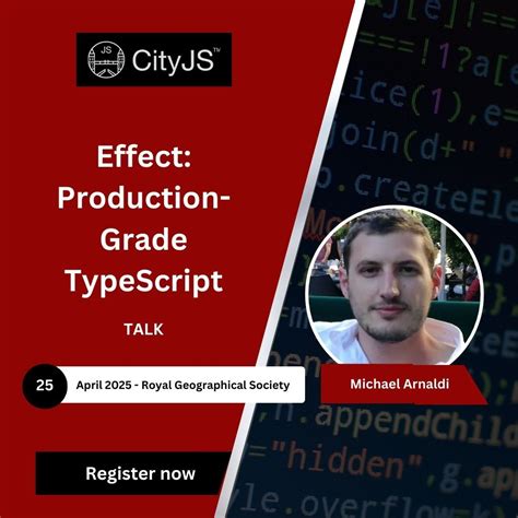 Cityjs Conferences On Linkedin Cityjslondon Typescript