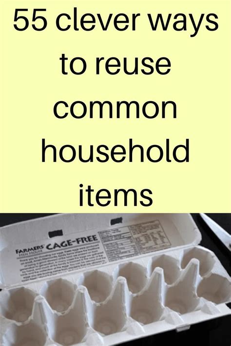 55 Clever Ways To Reuse Common Household Items Artofit