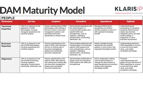 A Tool To Assess And Grow Your Organizations Ip Asset Maturity