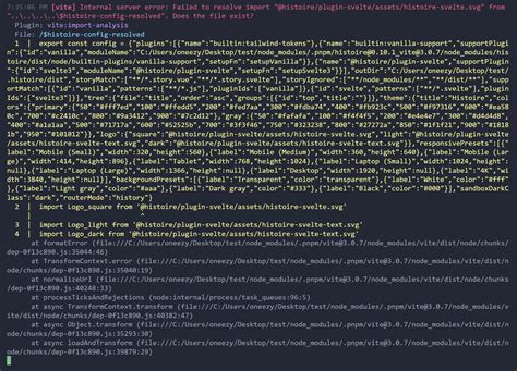 V0101 Svelte Pnpm Storydev Error · Issue 239 · Histoire Dev