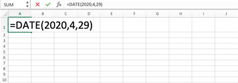 DATE Formula In Excel Compute Expert