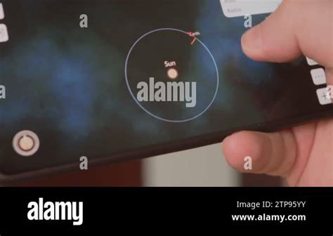 Simulation Of Solar System Interraction Between The Sun And The