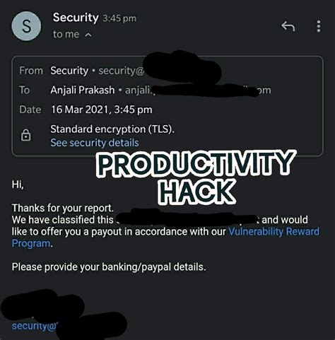 Anjali Prakash On Linkedin Infosec Bugbounty Pentesting Cybersecurity Cyberattack…