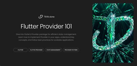 Master Flutter State Management With Provider
