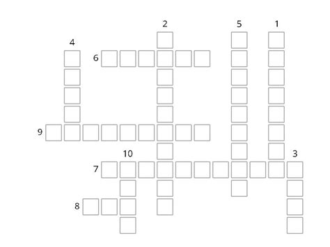Echolocation Mapping Crossword
