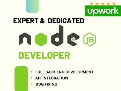 Node Js Node Js Developer Nodejs Developer Node Expert Upwork