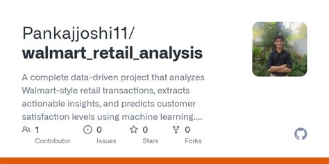 Github Pankajjoshi11walmartretailanalysis A Complete Data Driven