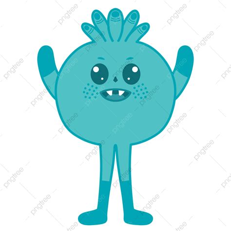 행복한 괴물 괴물 귀여운 몬스터 괴물 파 푸 아 뉴기니 Png 일러스트 및 Psd 이미지 무료 다운로드 Pngtree