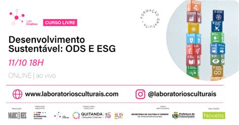 Desenvolvimento Sustentável Ods E Esg Online Sympla