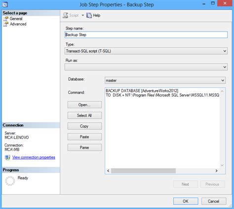 How To Schedule A Sql Server Backup