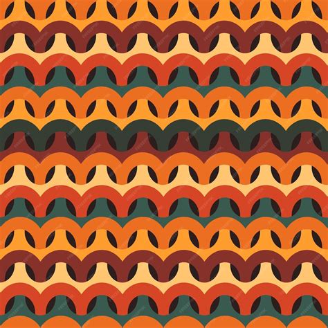 Premium Vector An Abstract Geometric Seamless Pattern