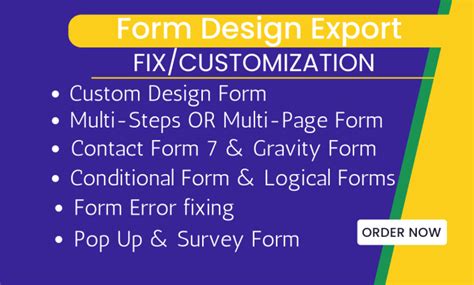 Build Or Fix Contactform7 Wpform Ninjaform Jot Form Gravityform