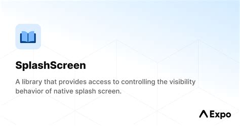 Splashscreen Expo Documentation