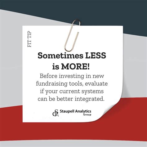 Quick Tip Before Investing In New Fundraising Tools Evaluate If Your Current Systems Can Be