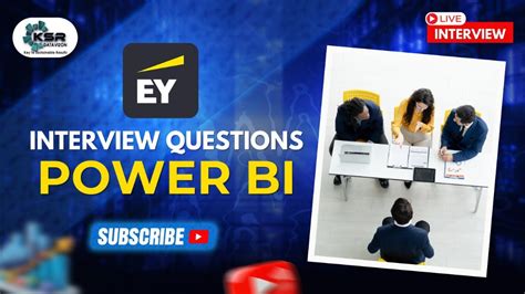 Ey Power Bi Interview Questions Ksr Datavizon Youtube