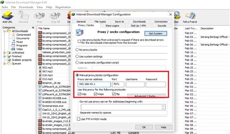 Cara Setting Proxy Idm Dengan Custom Agar Download Cepat