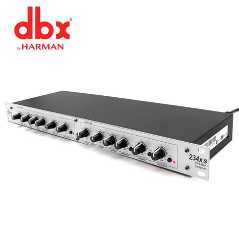 Dbx 234xs 2 3 สเตอริโอและครอสโอเวอร์แบบโมโน 4 แชนเนลอุปกรณ์ประมวลผล