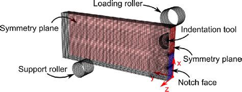 Overview Of The Mesh Used For Finite Element Simulation Of The
