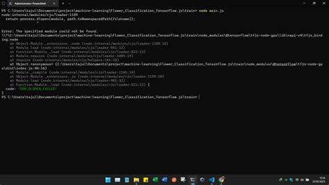 Issue In Windows · Issue 5 · Garima13aflowerclassificationtensorflowjs · Github