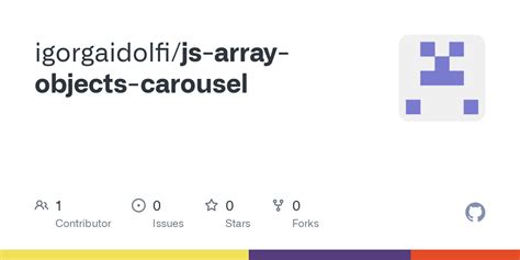 Issues · Igorgaidolfijs Array Objects Carousel · Github