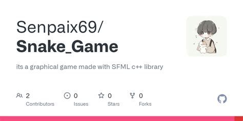 Github Senpaix Snake Game Its A Graphical Game Made With Sfml C Library