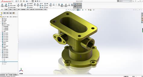 12月12日：solidworks第8届3d建模练习题 Solidworks 2015 模型图纸下载 懒石网