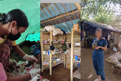 တော်လှန်ရေးစခန်းတစ်နေရာက သူနာပြုဆရာမလေး Kachin News Group Kng