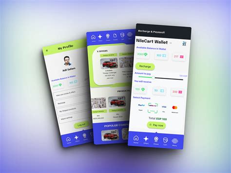 E Commerce App Mockup Behance