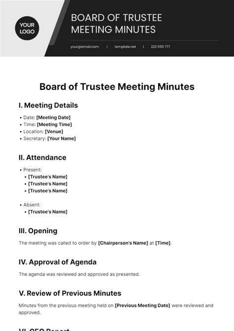Trustee Board