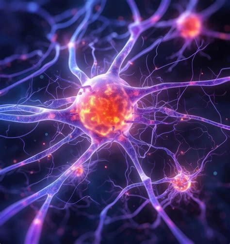 Neuronas En El Cerebro Foto Premium