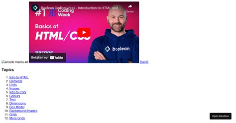 Boolean Ukcoding Weeks 01 Html Codesandbox