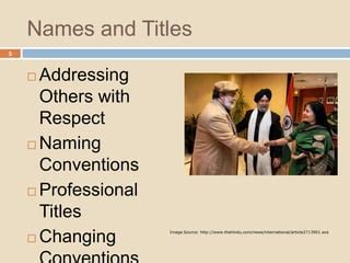 India Facts Etiquette Customs Pptx