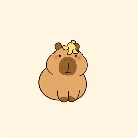 Khám Phá ảnh Cute Chibi Capybara Ngộ Nghĩnh Cực đáng Yêu