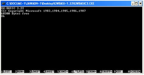 My Programming Tips Writing Programs In Gw Basic