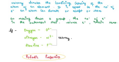 Class 9 Icse Chemistry Chapter Periodic Table Important Notes