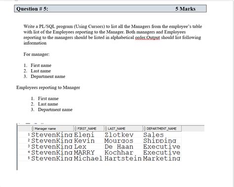Solved Create A Pl SQL Subprogram Which Has Two Blocks An Chegg
