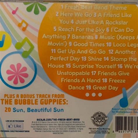 Fresh Beat Band Logo Font