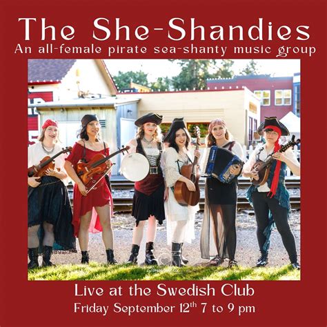 The She Shandies Live Performance Swedish Club Seattle Wa