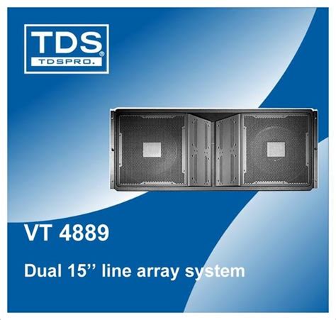 Dual 15 Inch Line Array System At Best Price In Guangzhou Tds Pro Audio Factory