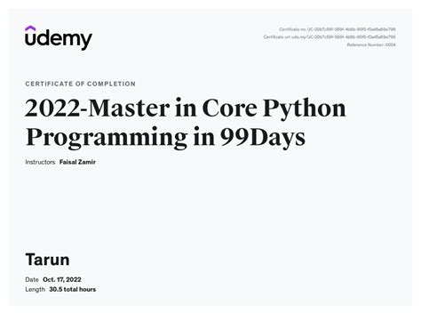 Tarun S On Linkedin Masterpython Python Udemy