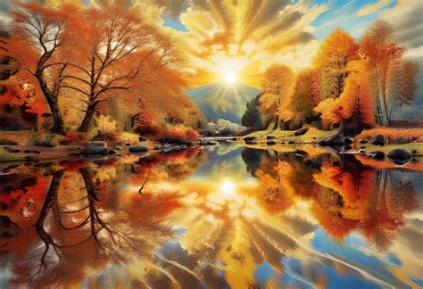Ai Generated Autumn Wallpapers Wallpaper Cave