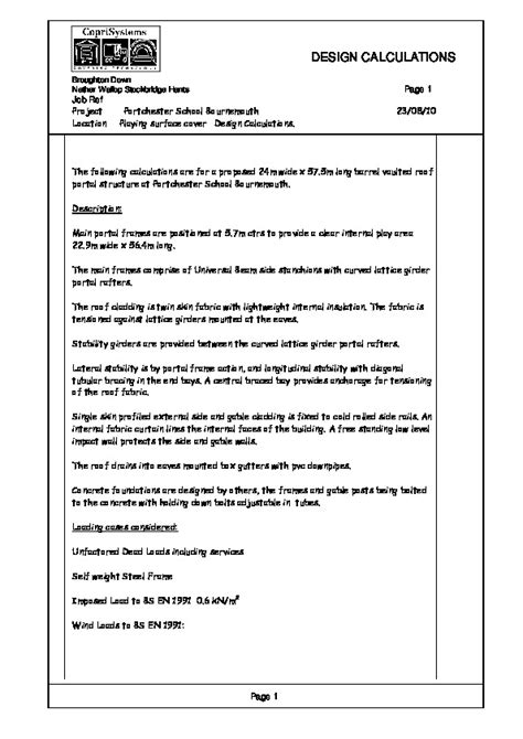 Design Calculations PDFCOFFEE COM