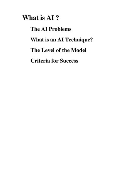 Solution Module 1 Artificial Intelligence Introduction Presentation