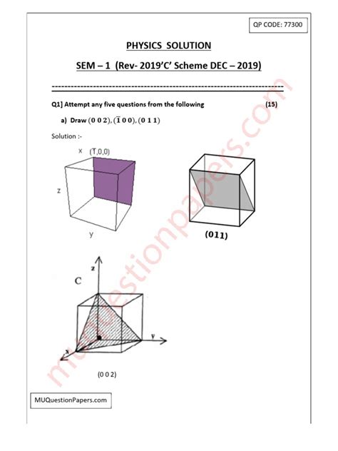 Be First Year Engineering Semester 1 2019 December Engineering Physics