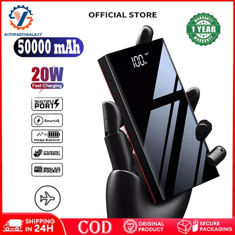 Jual Powerbank Mah Dual Usb Output Input Led Display Dual Usb Portable Fast Charging