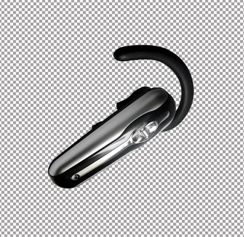 Premium PSD Bluetooth Headset Isolated On White