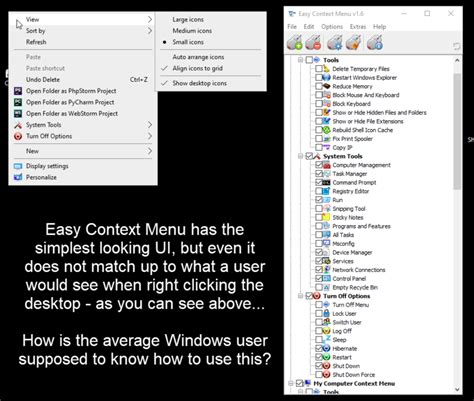 easy to use drag and drop context menu editor for windows 10 windows