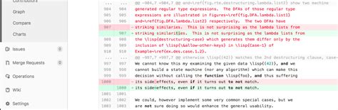 Git What Does Red And Bold Text Mean In A Gitlab Commit Stack Overflow